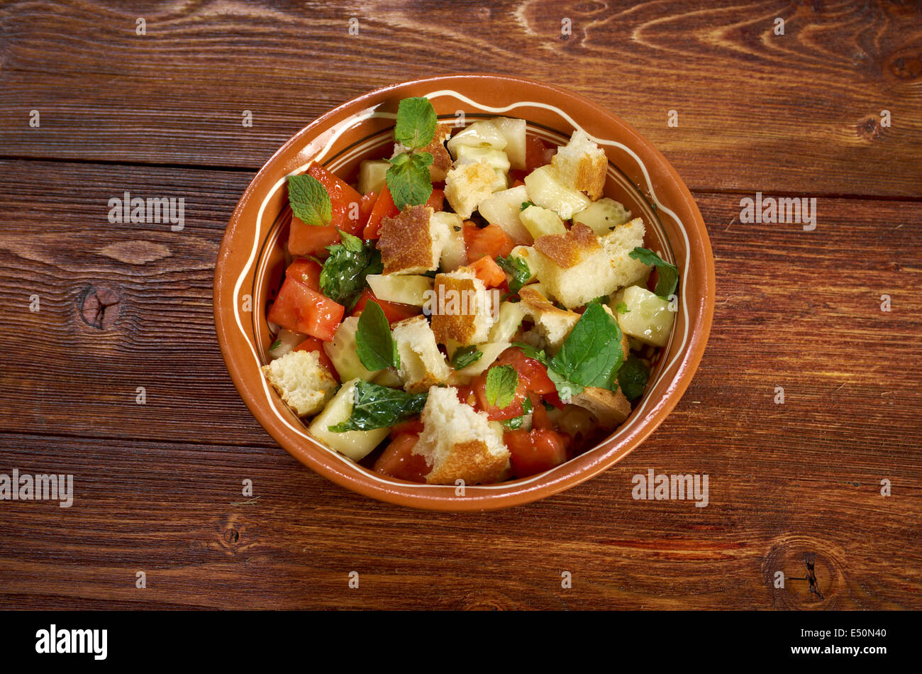 Fattoush salad hi-res stock photography and images - Alamy