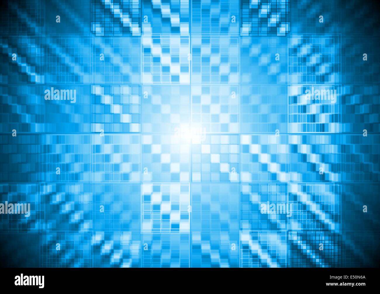 Abstract blue hi-tech motion design Stock Photo - Alamy