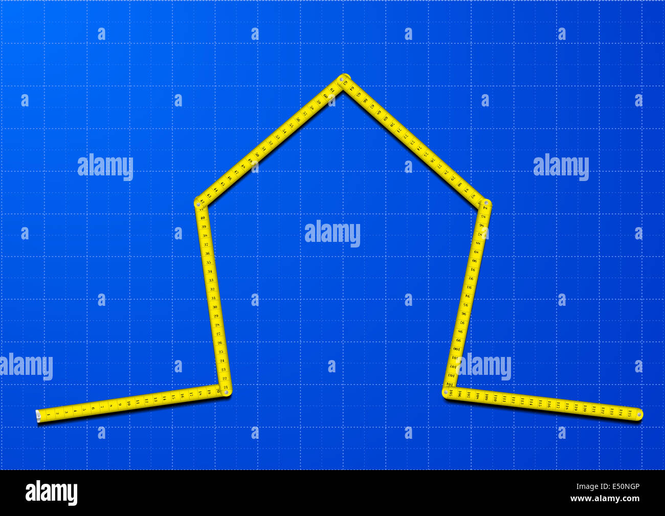 measure tape house Stock Photo - Alamy