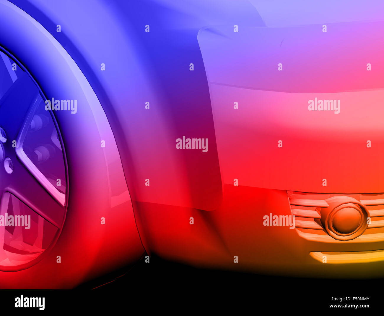 Illustration with shine effects and metal texture Stock Photo - Alamy