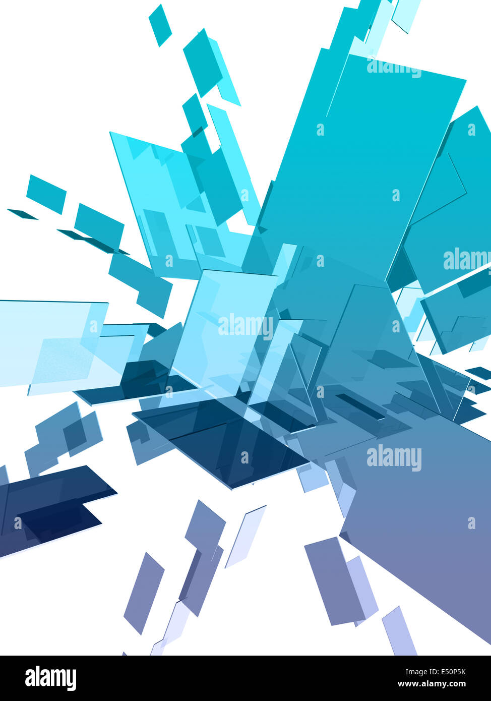 3d cubes with glossy light effects Stock Photo - Alamy