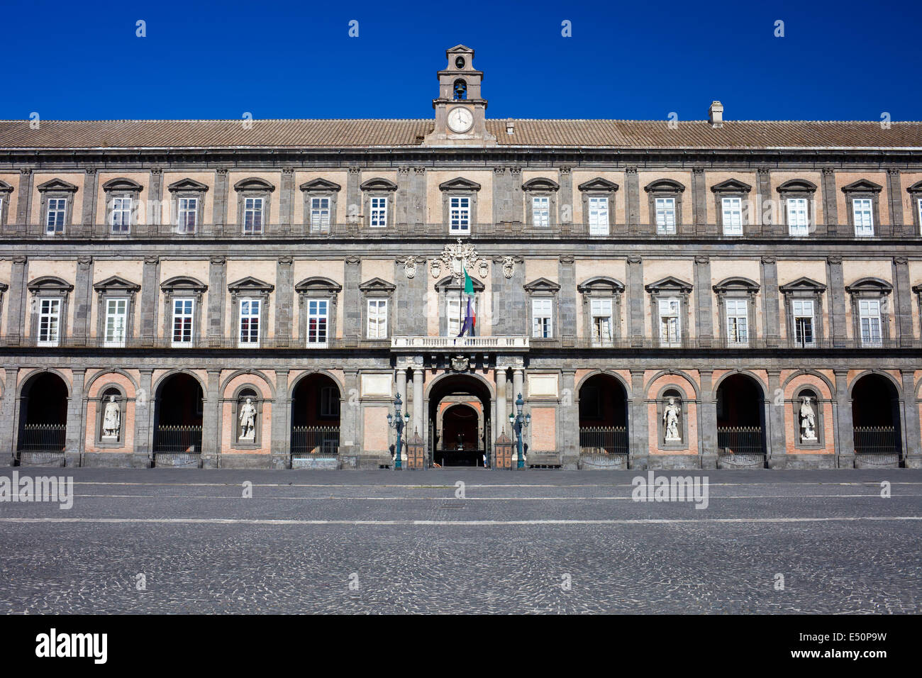 Royal Palace of Naples Stock Photo - Alamy