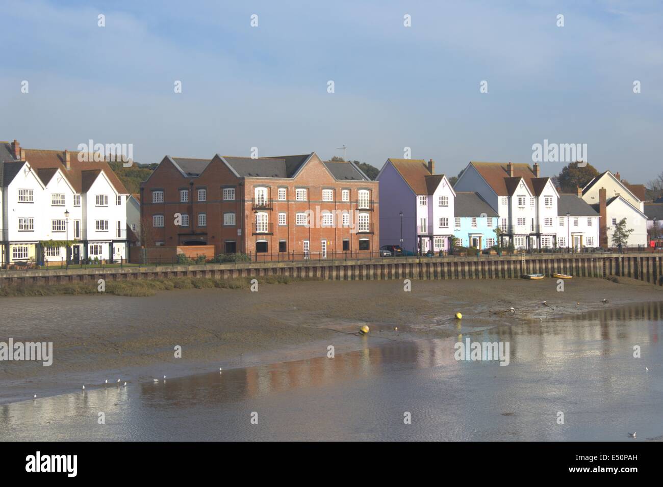 Wivenhoe on the River Stock Photo - Alamy