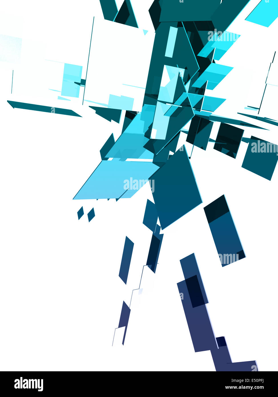 3d cubes with glossy light effects Stock Photo - Alamy