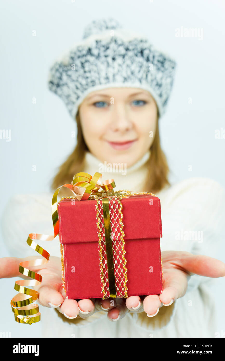 Girl in box hi-res stock photography and images - Alamy