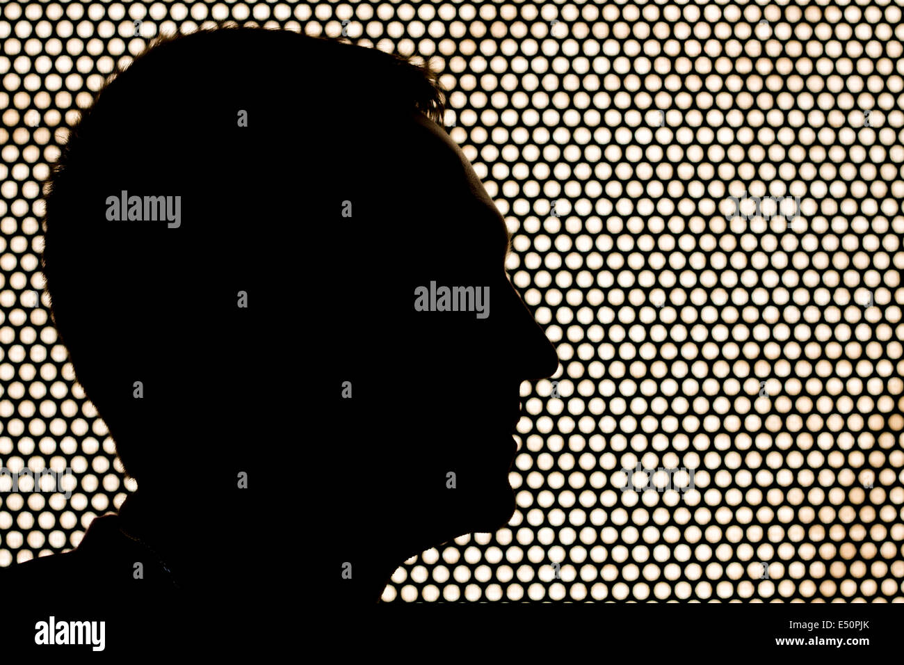 Male Silhouette Head High Resolution Stock Photography and Images - Alamy
