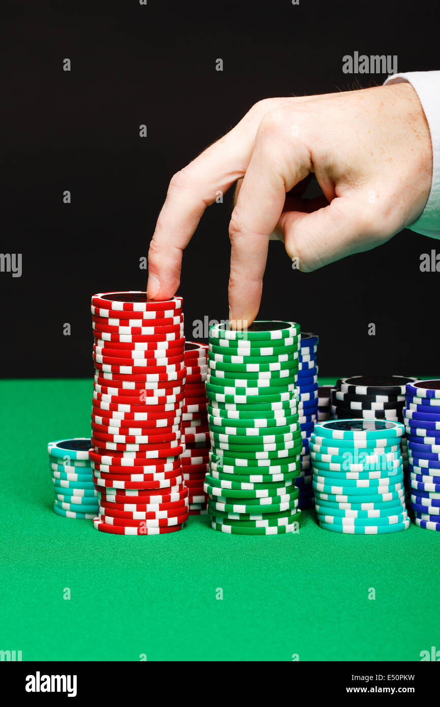 fingers, walking on a chips Stock Photo - Alamy