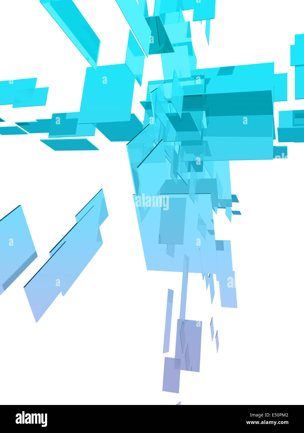 3d cubes with glossy light effects Stock Photo - Alamy