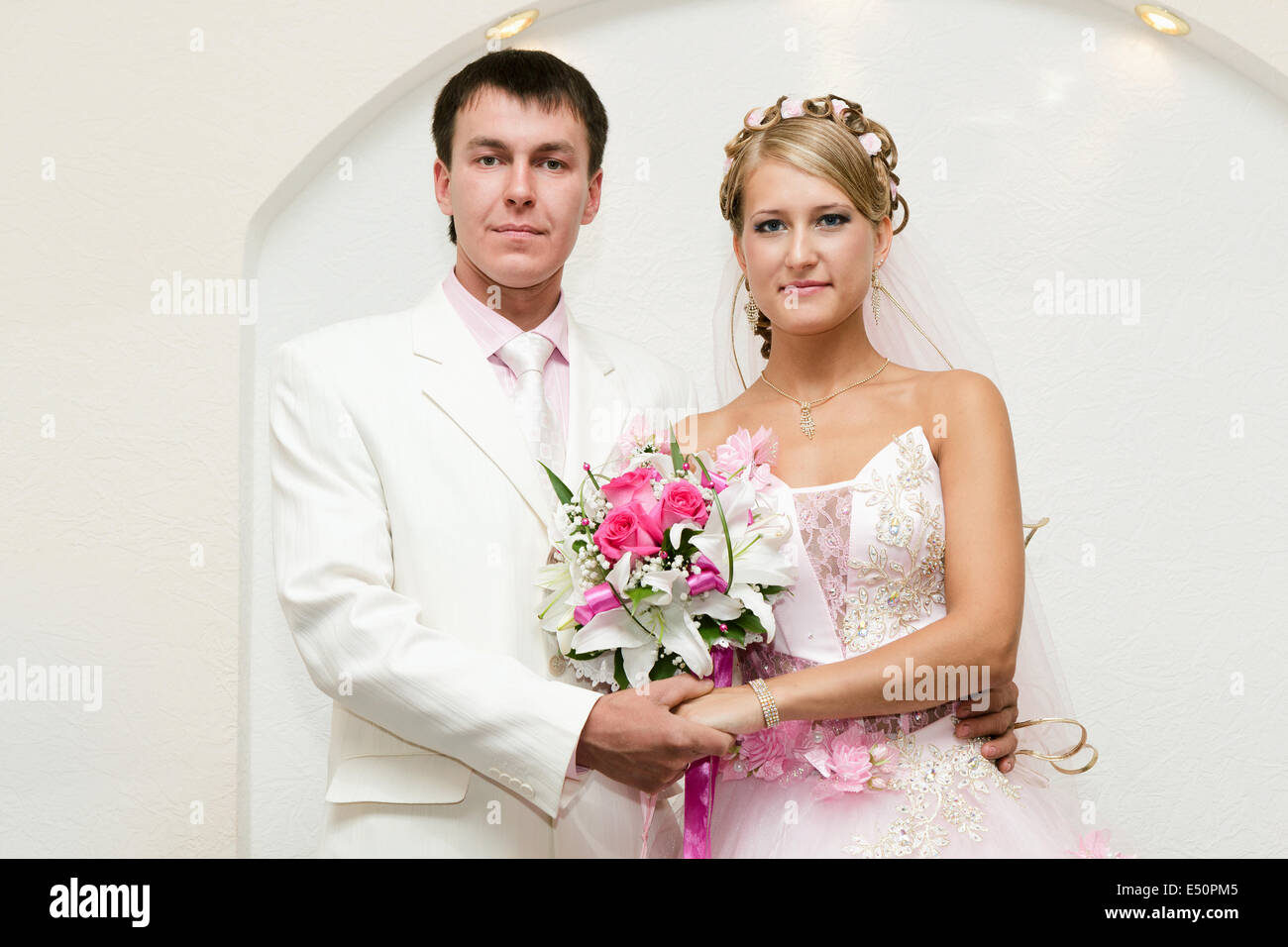 The bride and the groom Stock Photo - Alamy