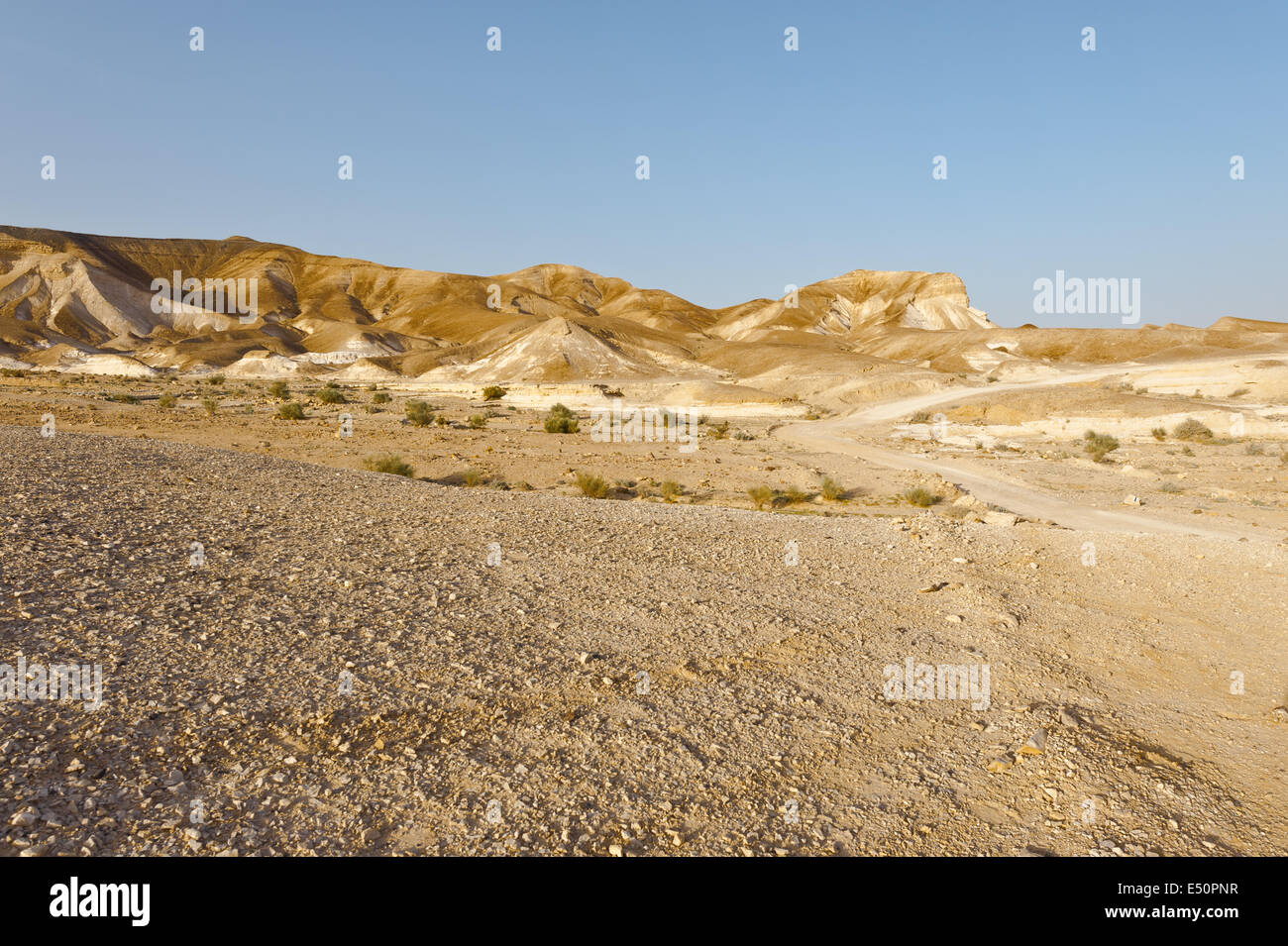 Hot desert road in hi-res stock photography and images - Alamy