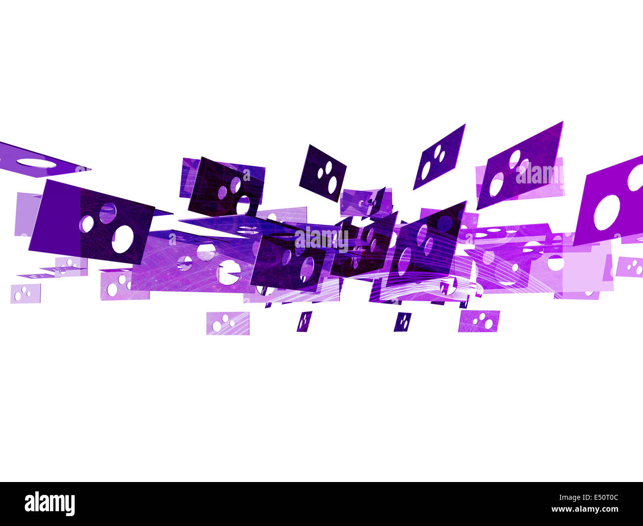 3d cubes with glossy light effects Stock Photo - Alamy