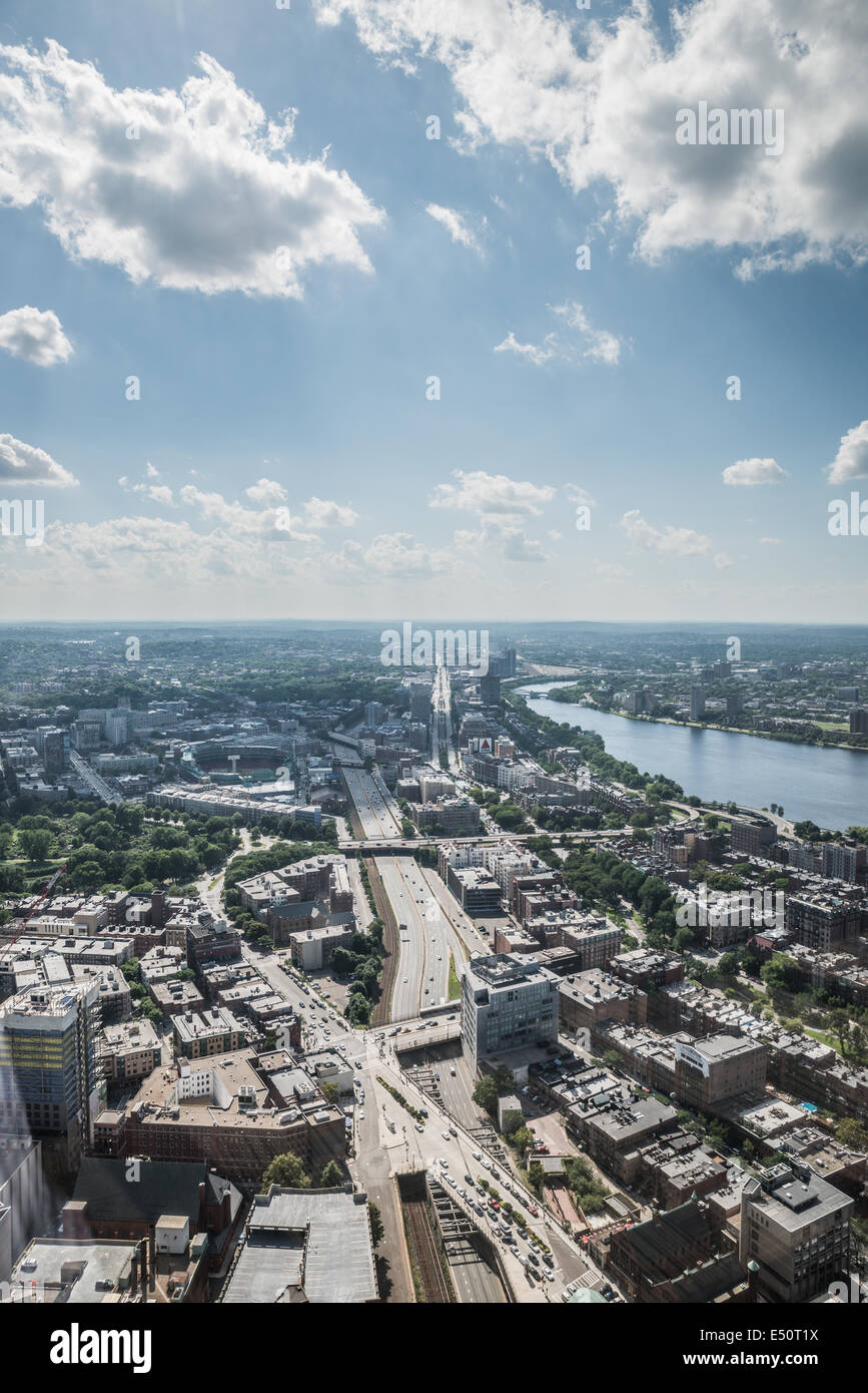 Cityscape view of downtown Boston Stock Photo - Alamy