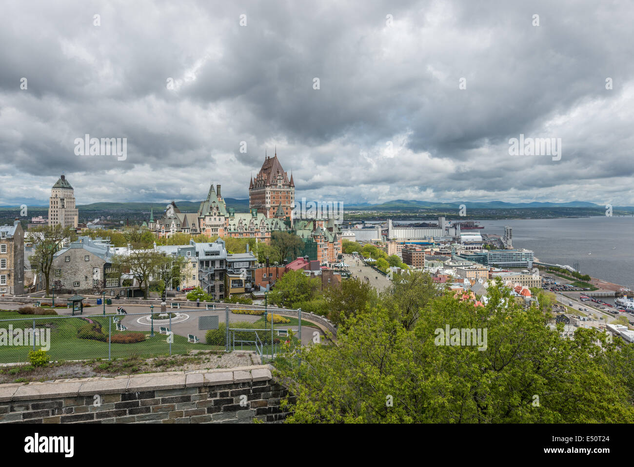 Quebec city view hi-res stock photography and images - Alamy