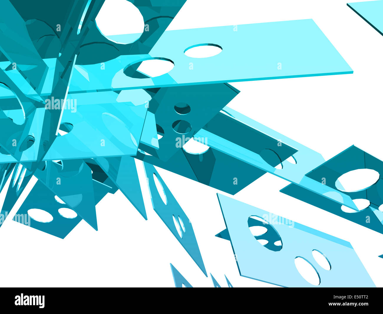 3d cubes with glossy light effects Stock Photo - Alamy