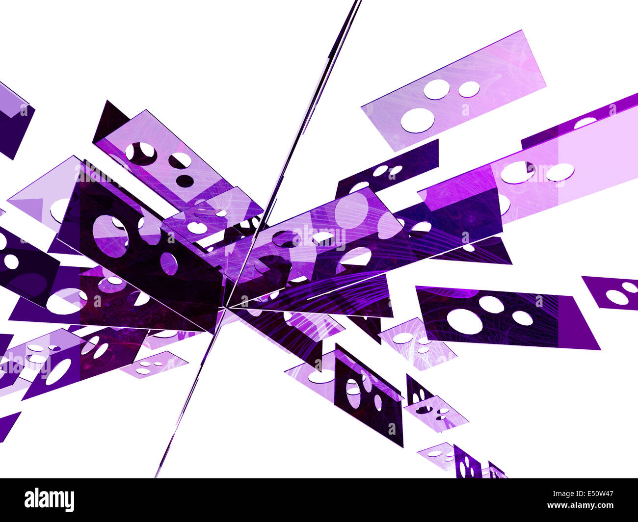 3d cubes with glossy light effects Stock Photo - Alamy