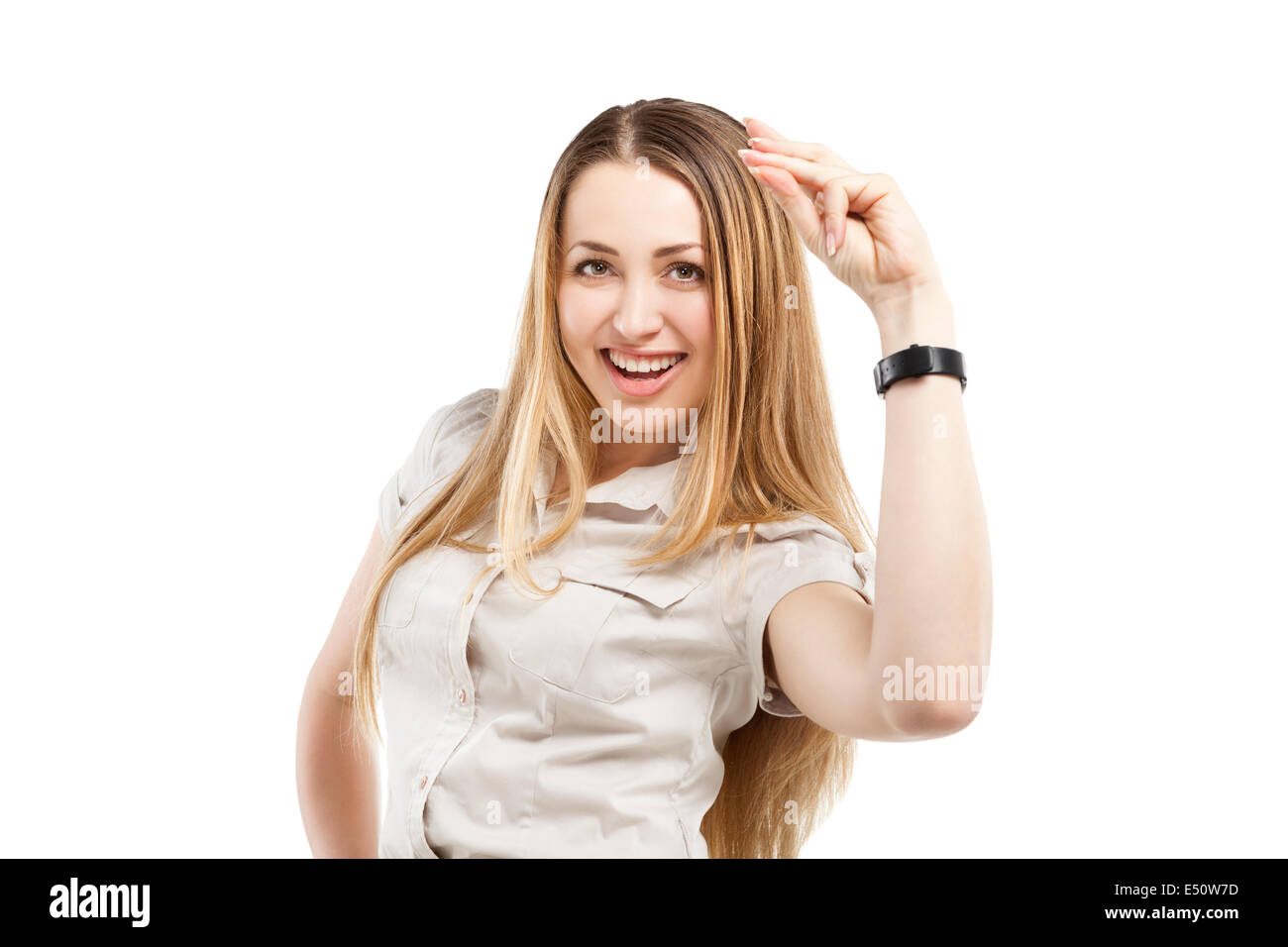 Successful woman face hi-res stock photography and images - Alamy