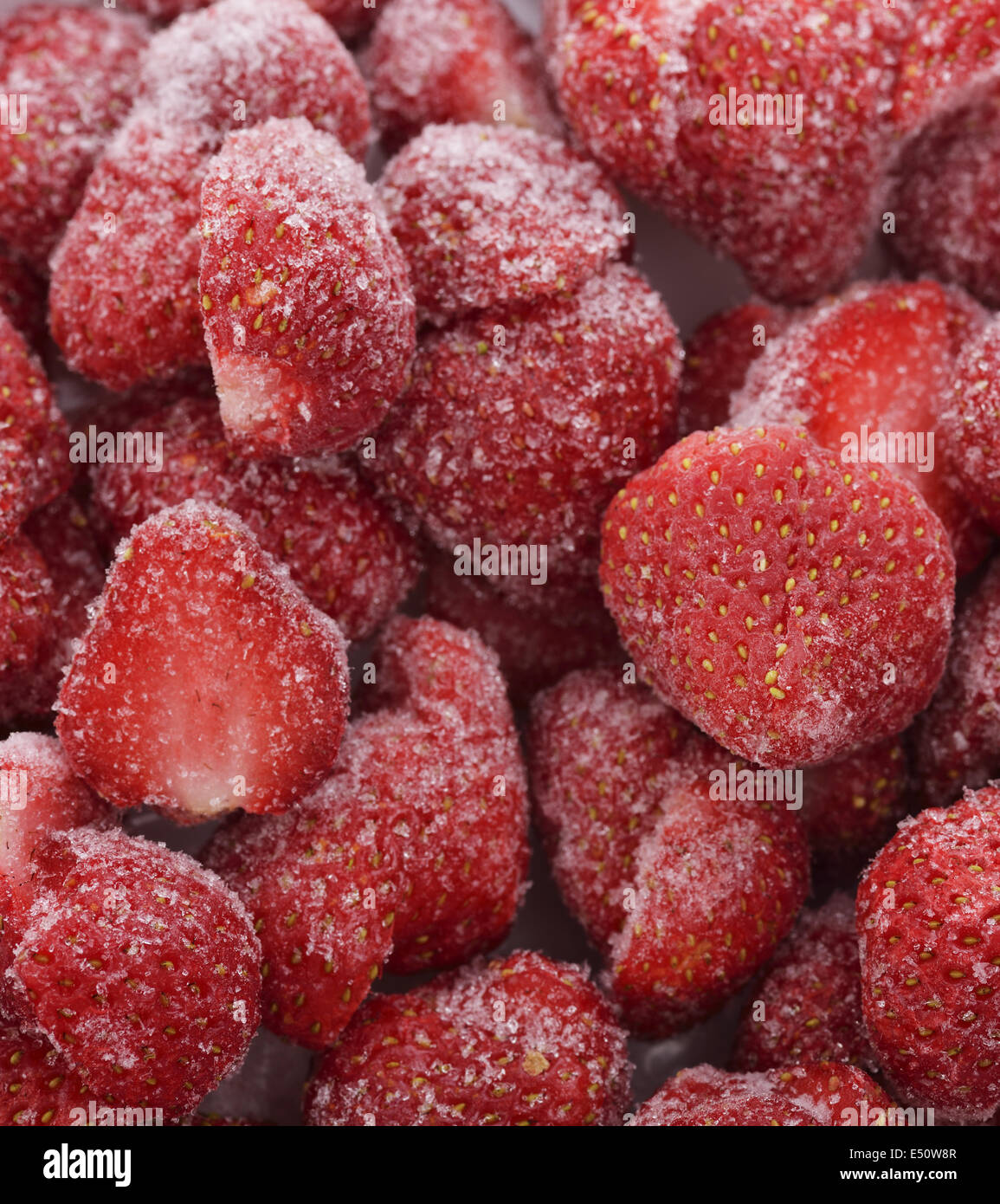 Frozen strawberries hi-res stock photography and images - Alamy
