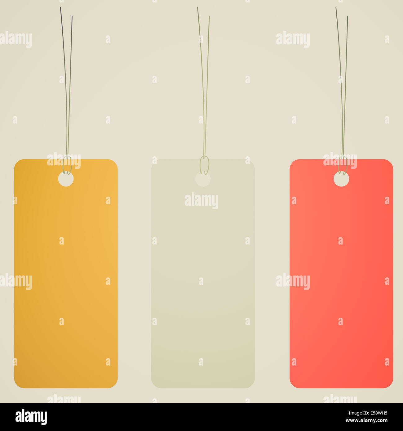 Vintage look Tag label Stock Photo - Alamy