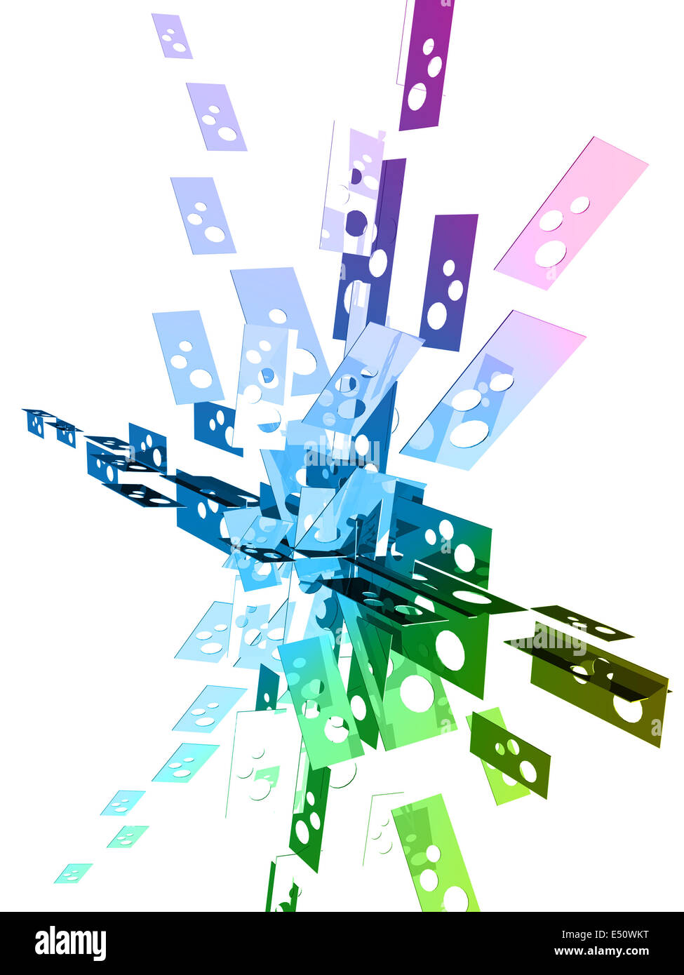 3d cubes with glossy light effects Stock Photo - Alamy