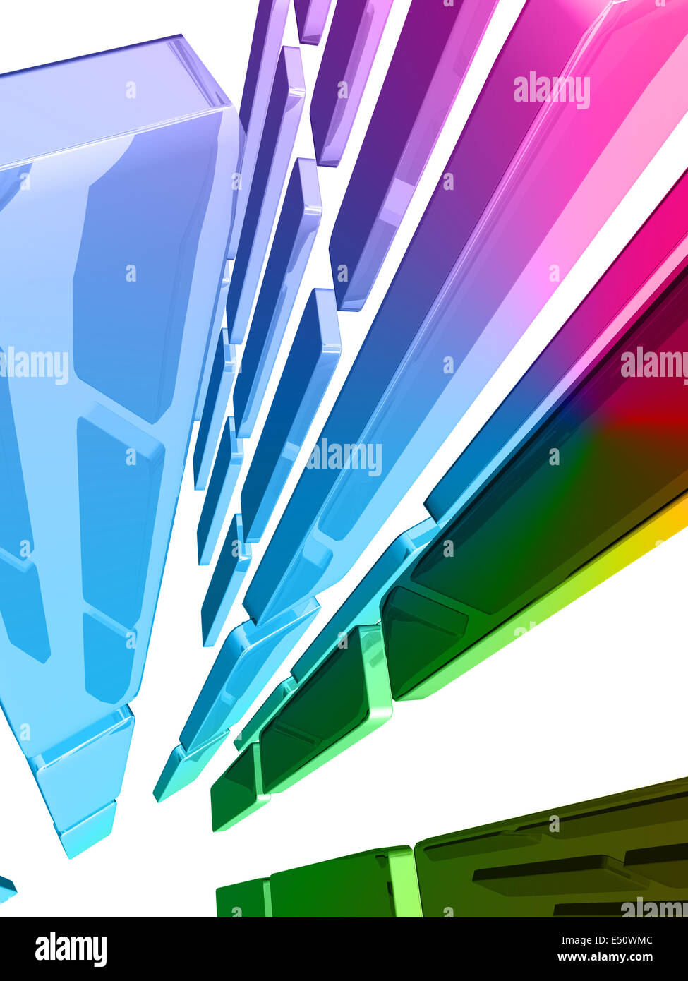 3d cubes with glossy light effects Stock Photo - Alamy