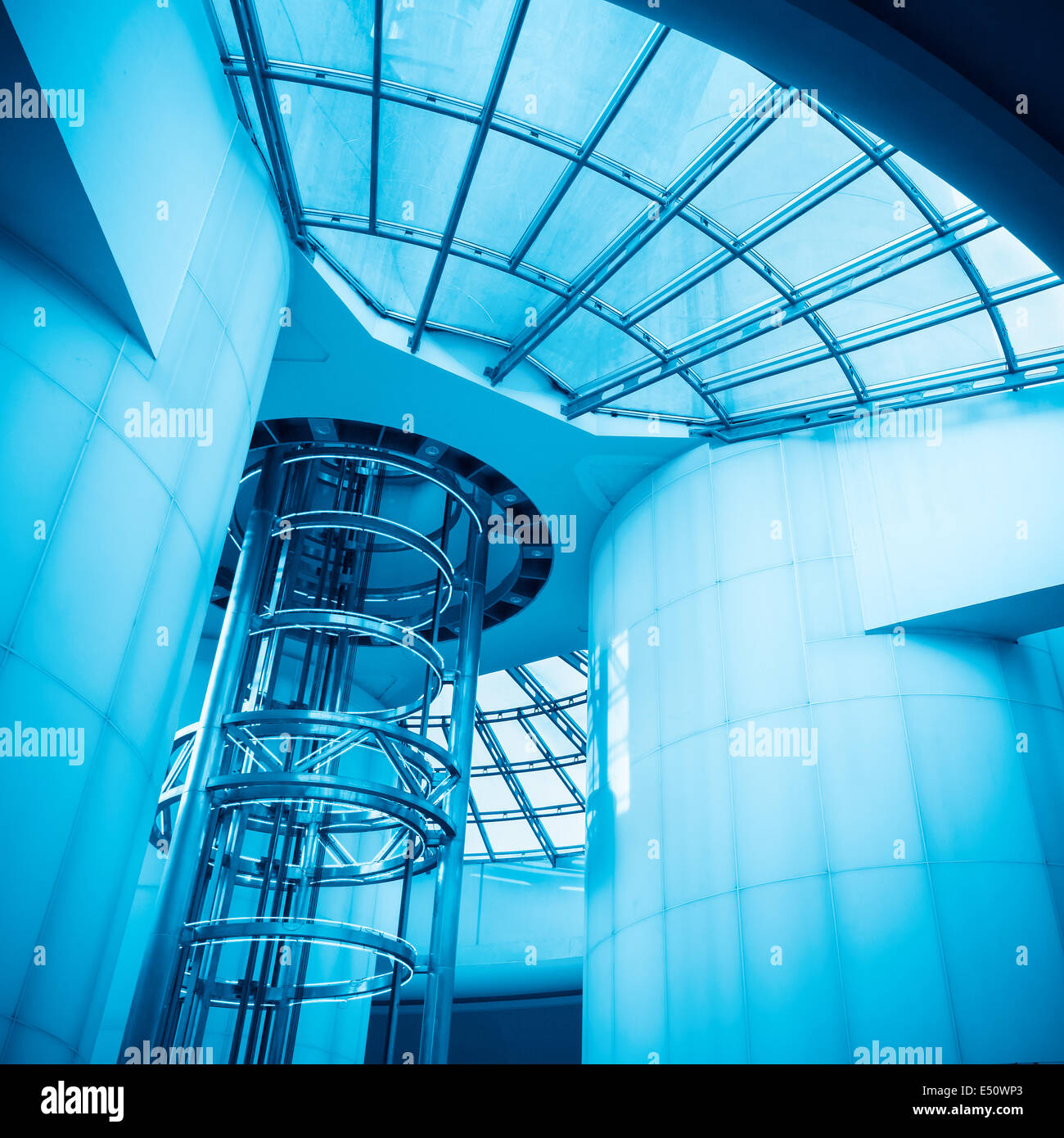 Shanghai tower elevator hi-res stock photography and images - Alamy