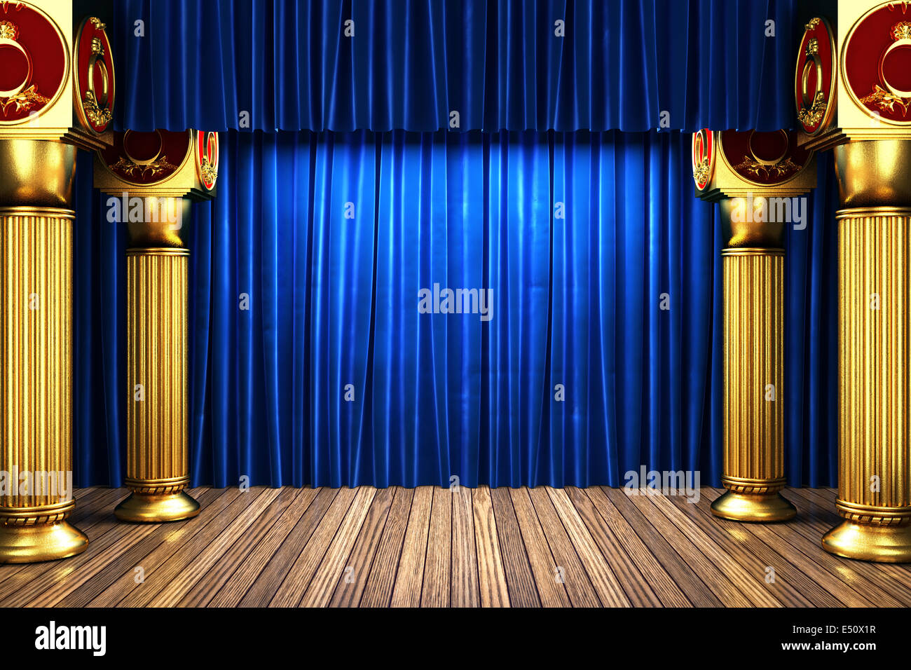Golden circus hi-res stock photography and images - Alamy
