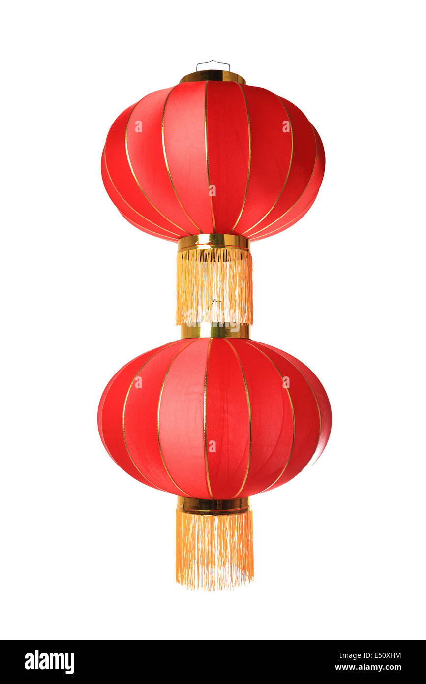 Festive chinese lantern round Cut Out Stock Images & Pictures - Alamy