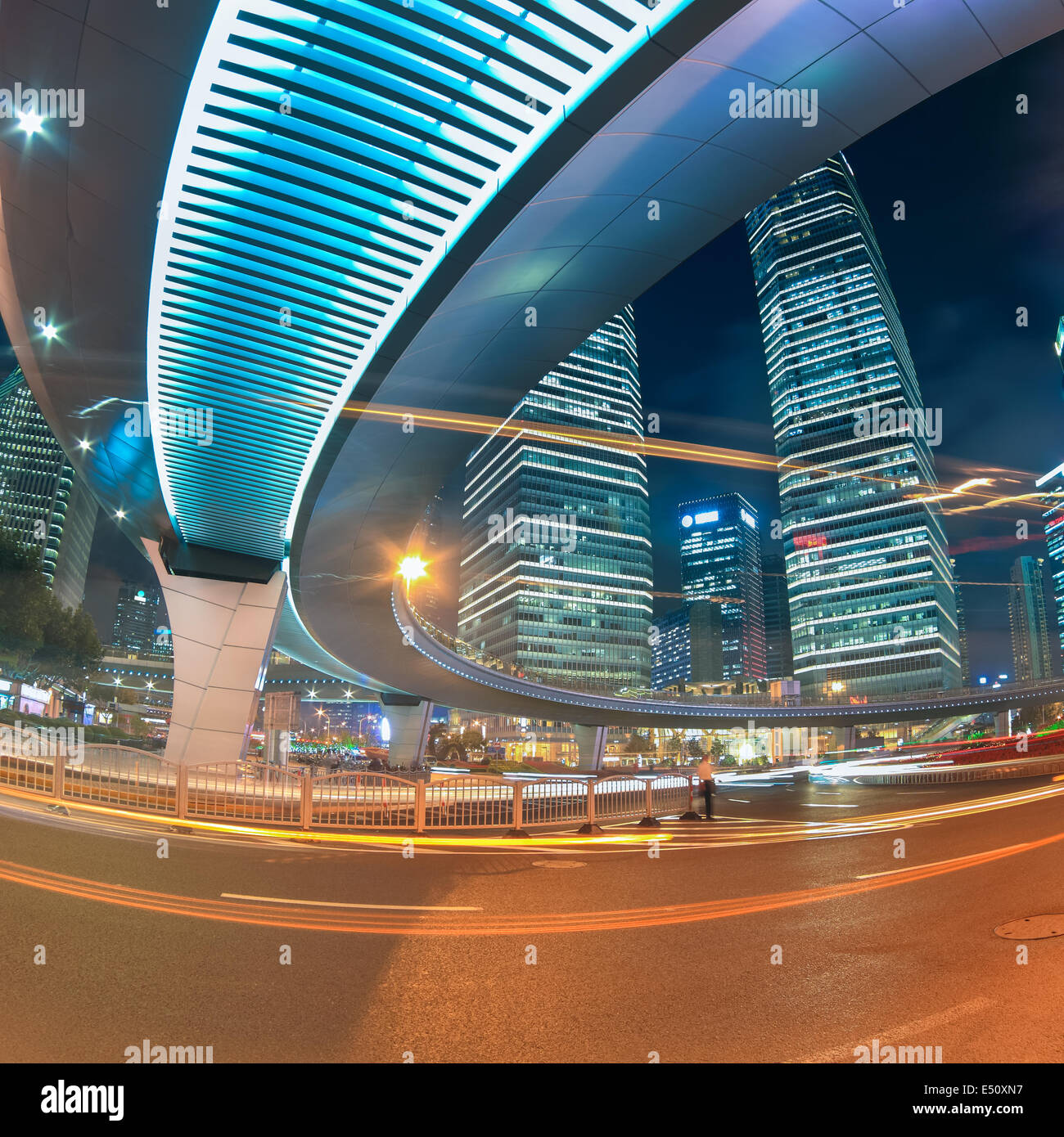 Commercial city center light hi-res stock photography and images - Alamy