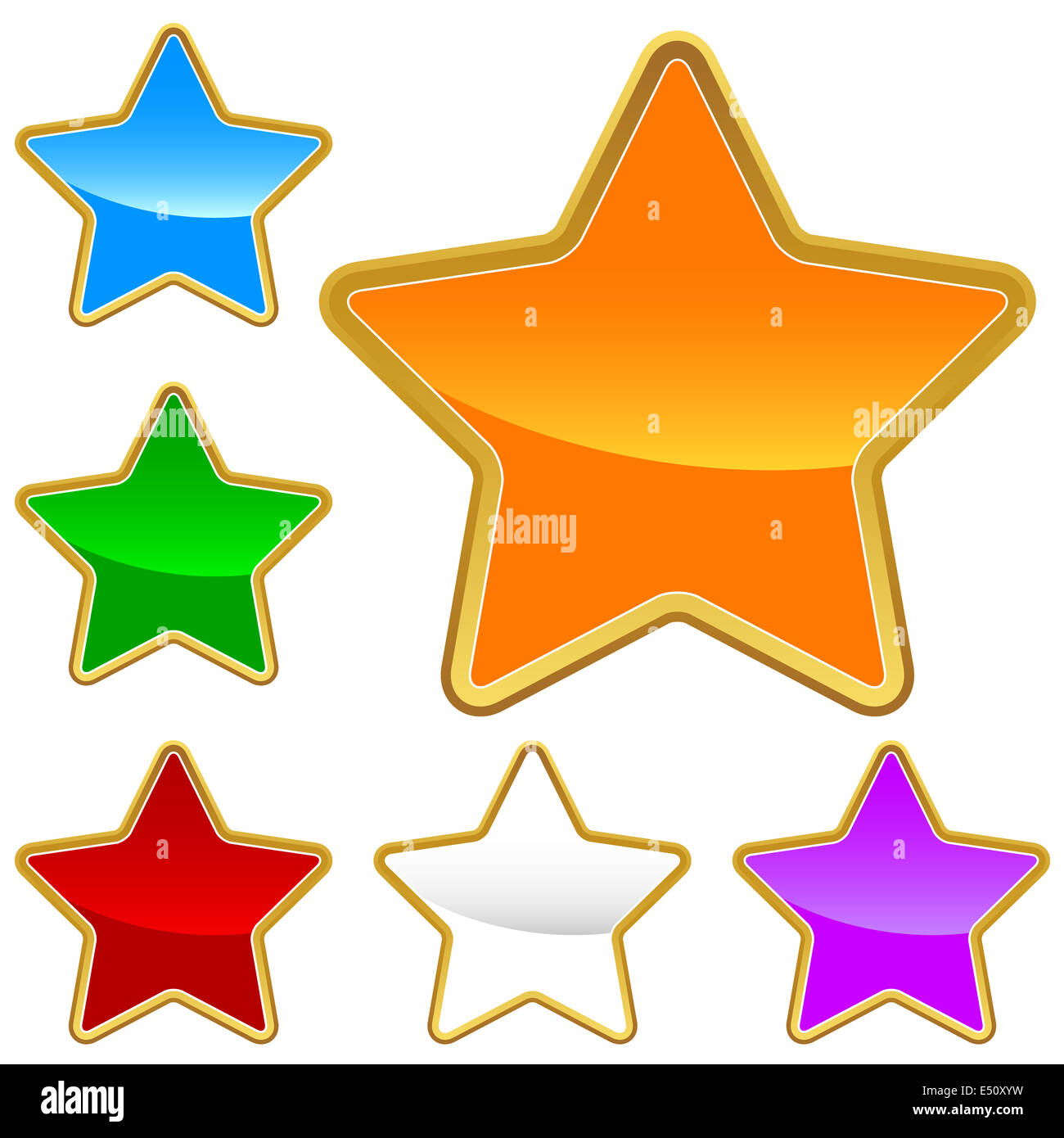 A set of stars Stock Photo - Alamy