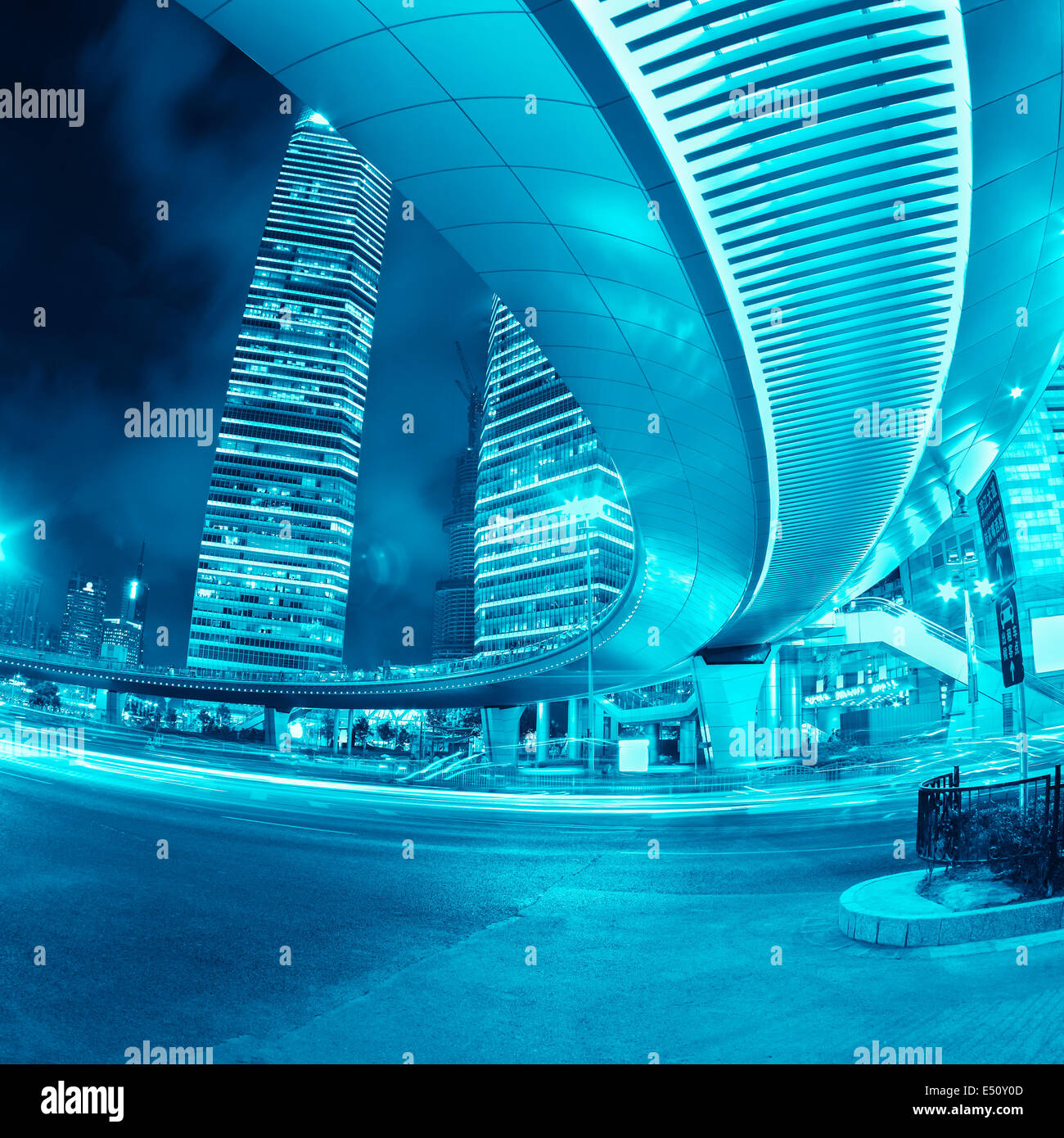 Shanghai flyover hi-res stock photography and images - Alamy