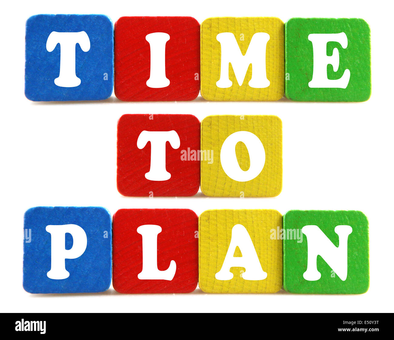 time to plan concept Stock Photo - Alamy
