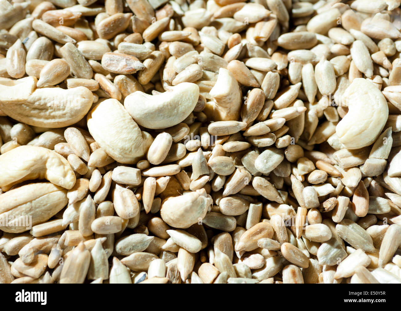 nuts and seeds macro Stock Photo - Alamy
