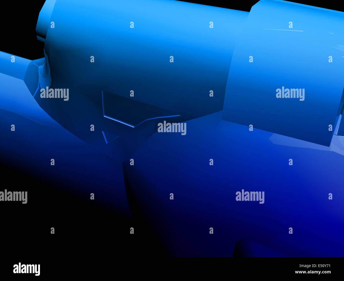 Illustration with shine effects and metal texture Stock Photo - Alamy