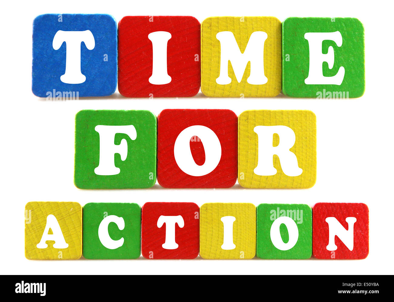 time for action concept Stock Photo - Alamy