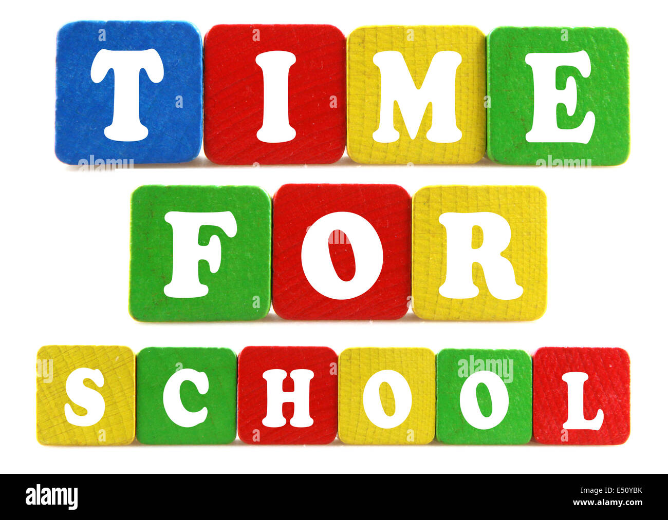 time for school concept Stock Photo - Alamy