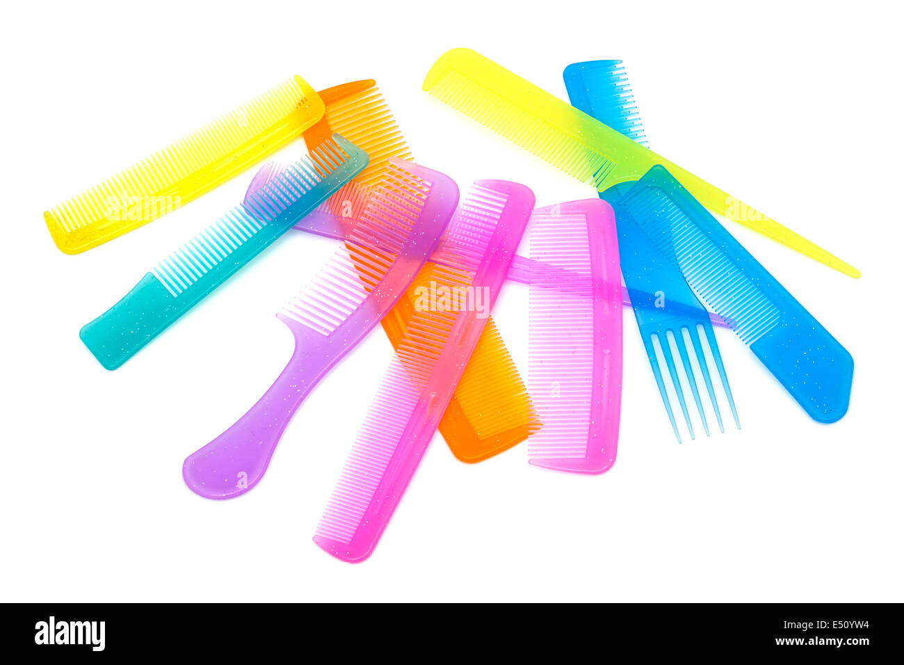 Set of beautiful comb Stock Photo - Alamy