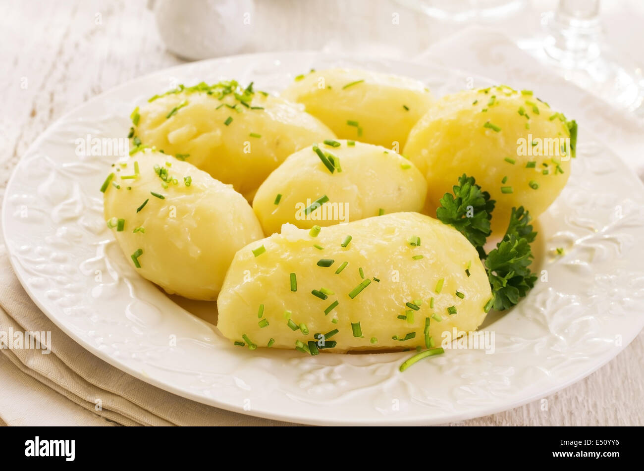 Cooked potato hi-res stock photography and images - Alamy