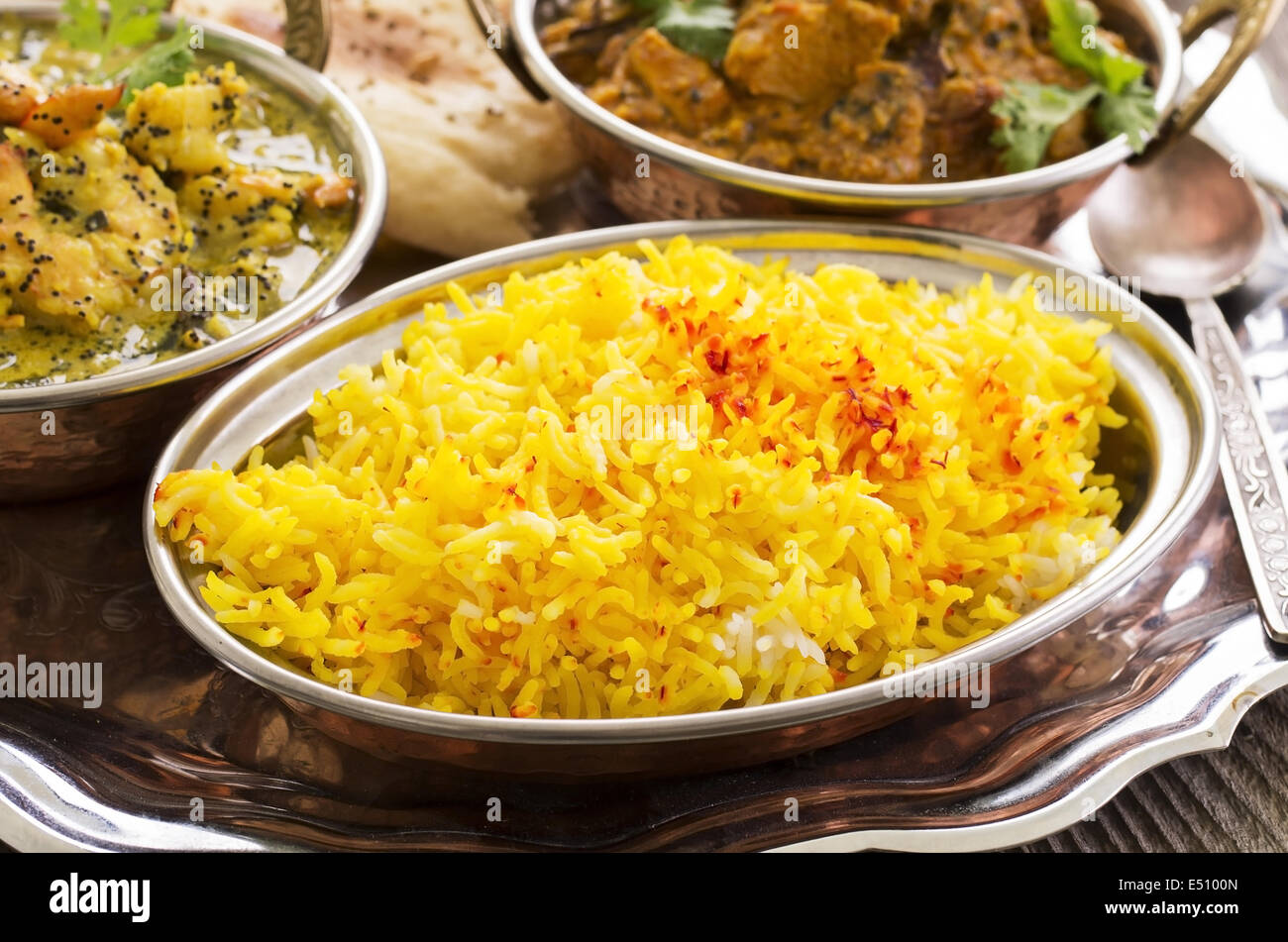 Zafaran rice hi-res stock photography and images - Alamy