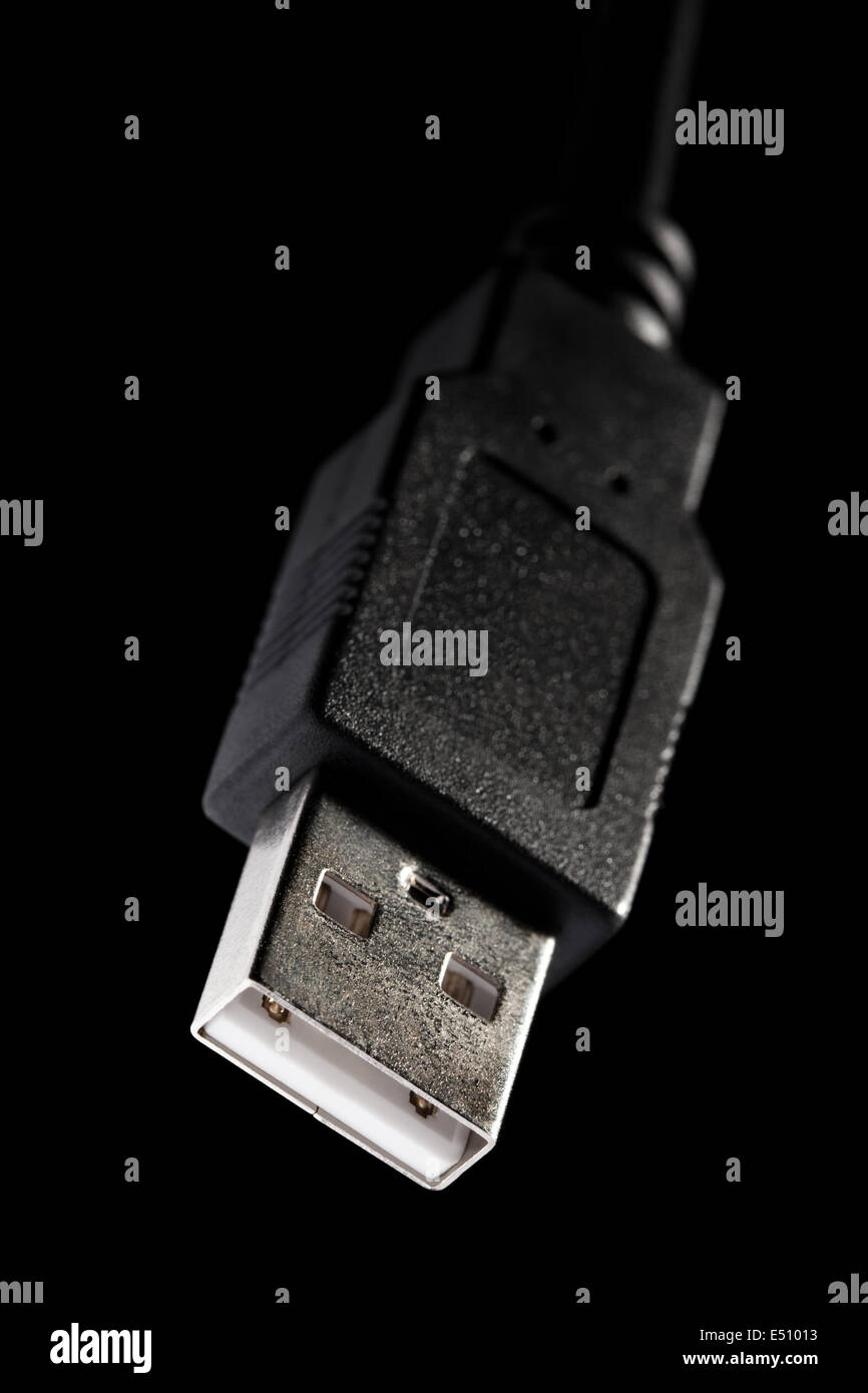 usb cable close up Stock Photo - Alamy