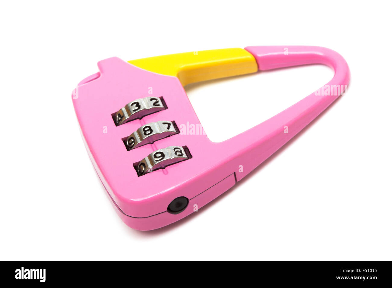 pink combination lock Stock Photo - Alamy