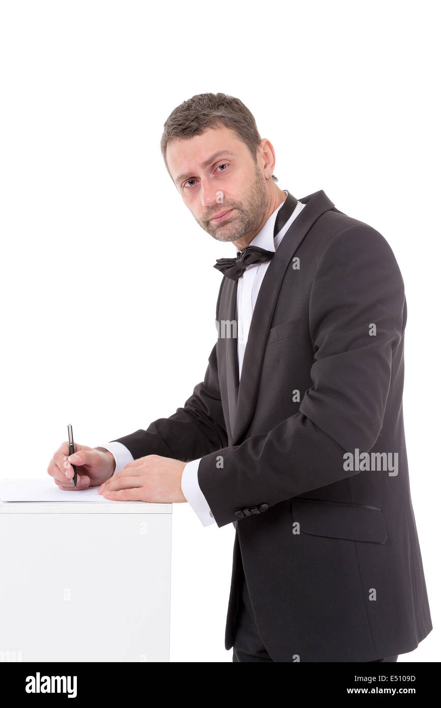 Completing form hi-res stock photography and images - Alamy