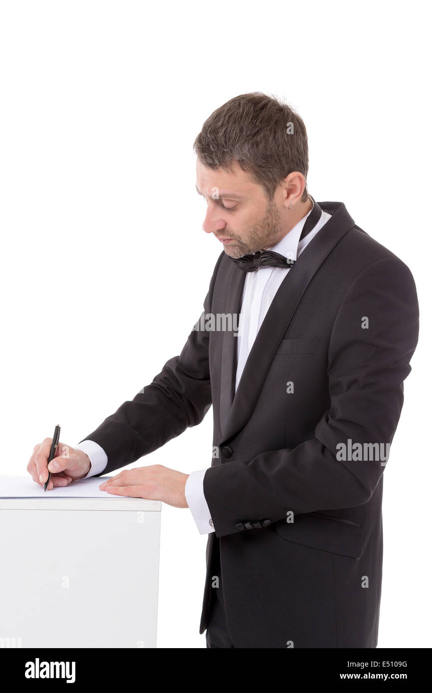Completing form hi-res stock photography and images - Alamy