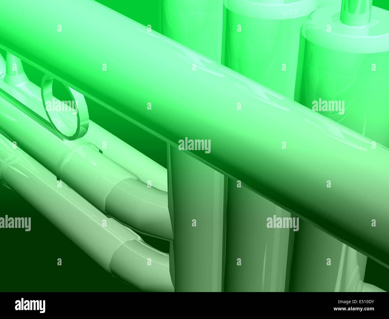 Illustration with shine effects and metal texture Stock Photo - Alamy