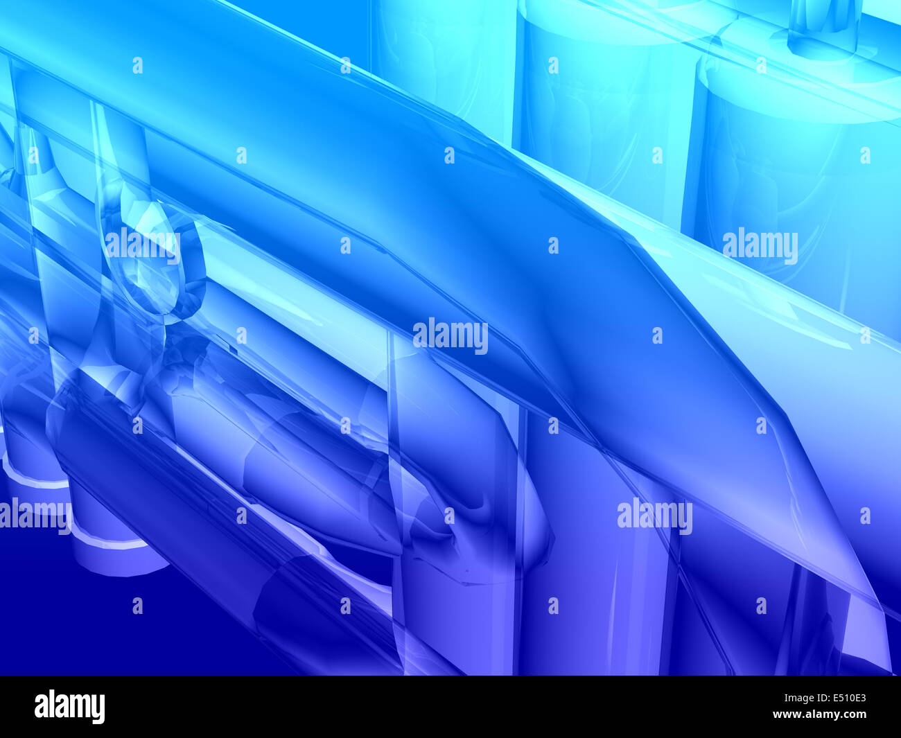 Illustration with shine effects and metal texture Stock Photo - Alamy