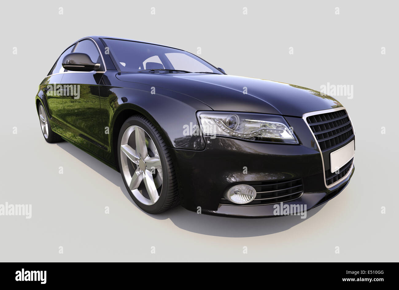 Modern luxury car Stock Photo - Alamy