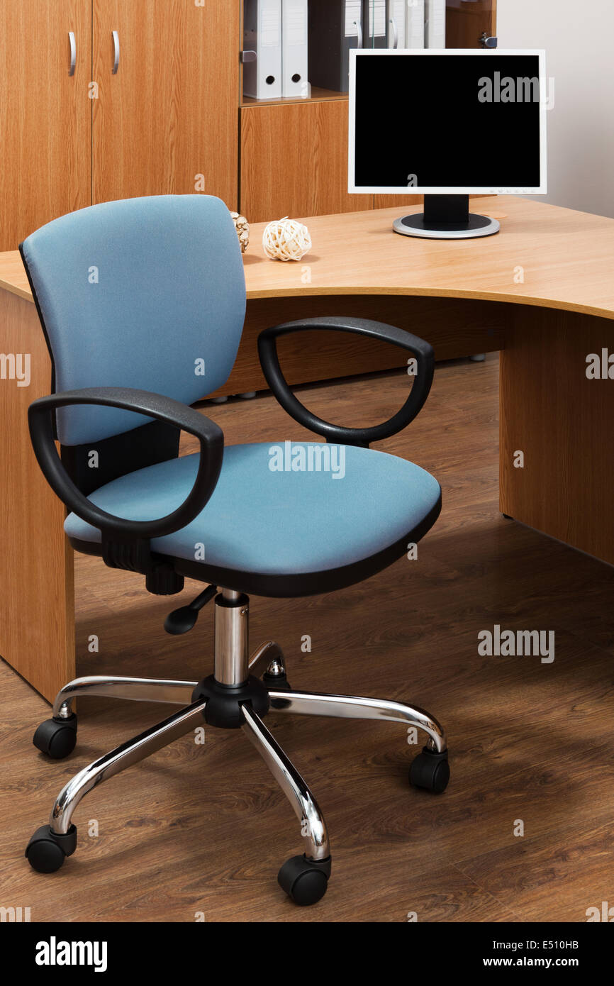 monitor on a desk Stock Photo - Alamy