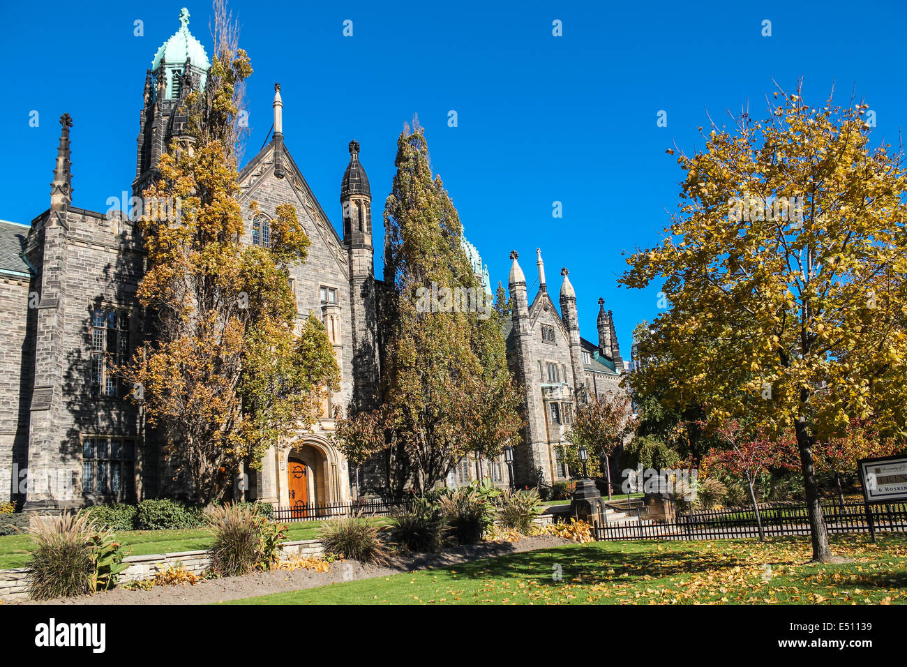 Trinity College at University of Toronto Stock Photo - Alamy