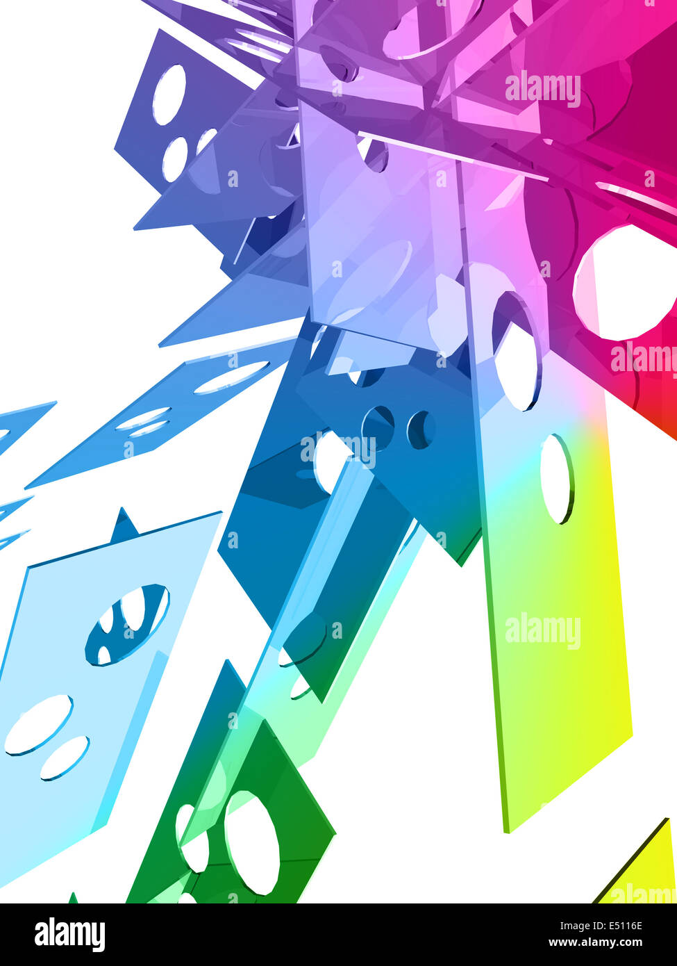 3d cubes with glossy light effects Stock Photo - Alamy