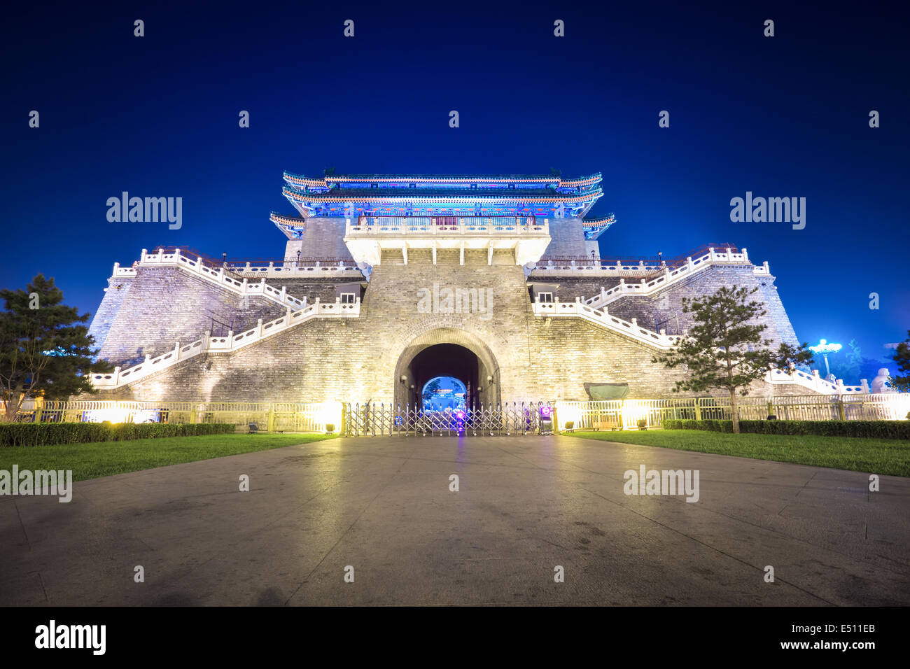 beijing archery tower Stock Photo - Alamy