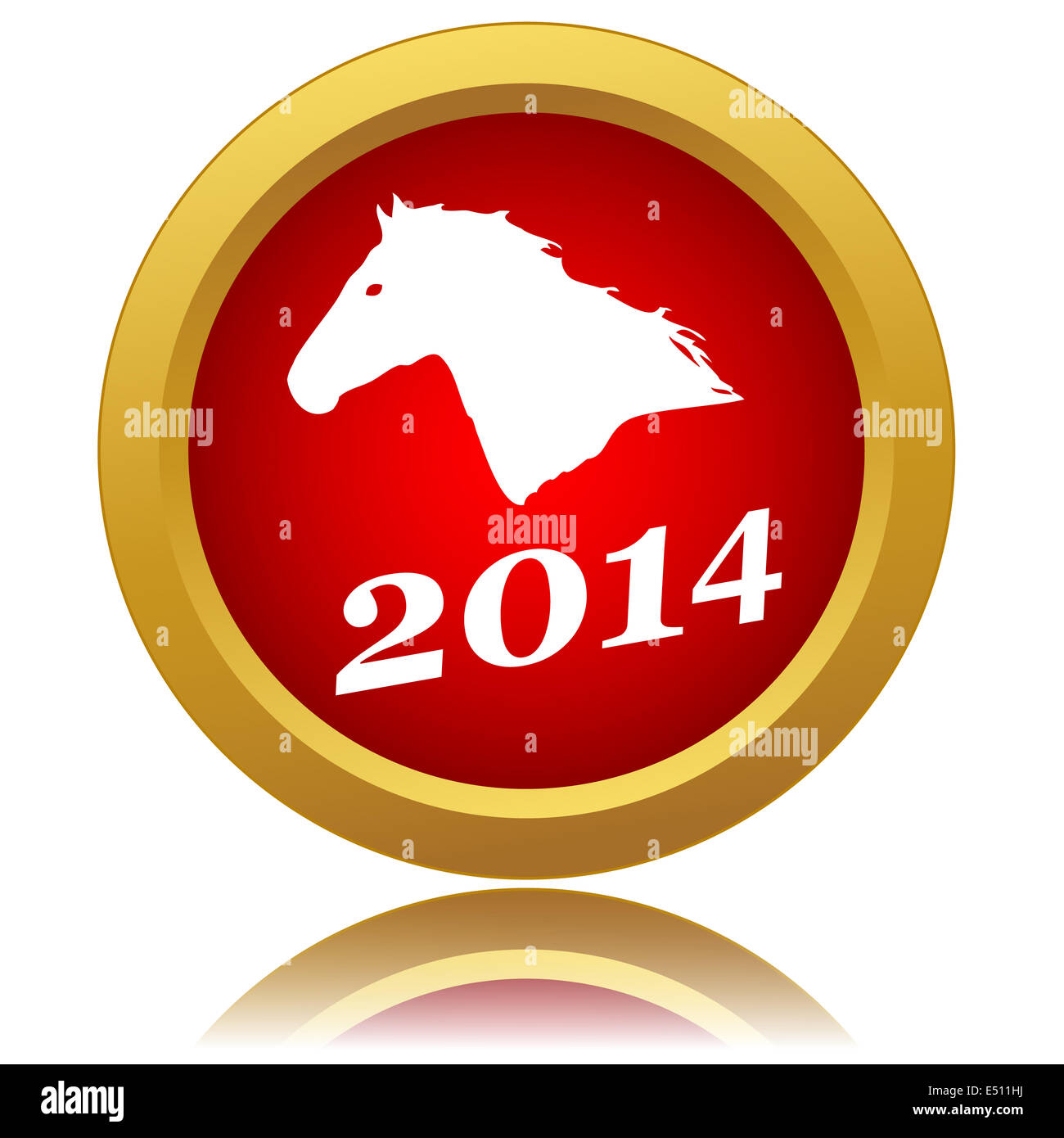 Symbol of 2014 Stock Photo - Alamy
